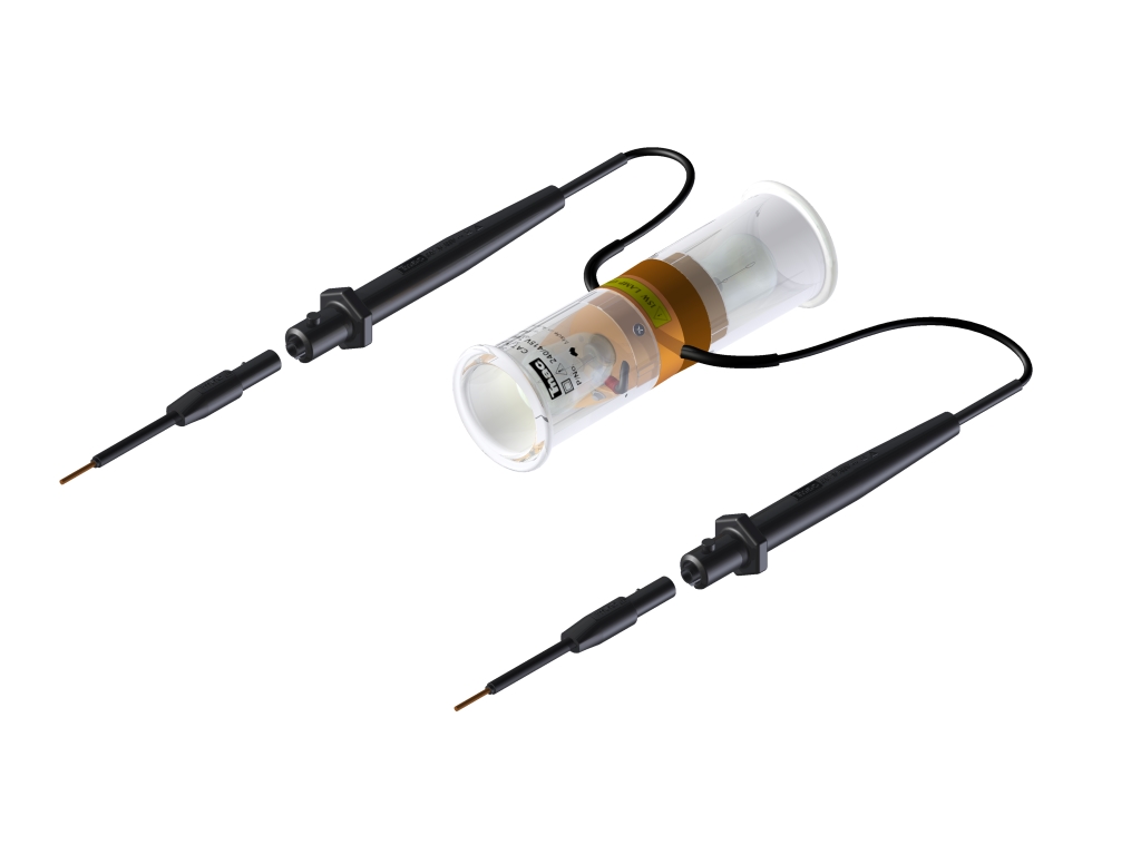 LV Test Lamps - 2 Rounded Point Floating Probes - TMAC